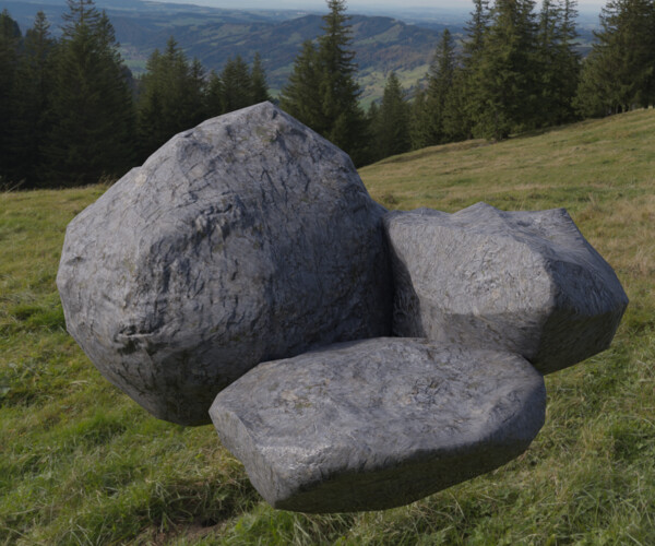 ArtStation - Stone realistic | Game Assets