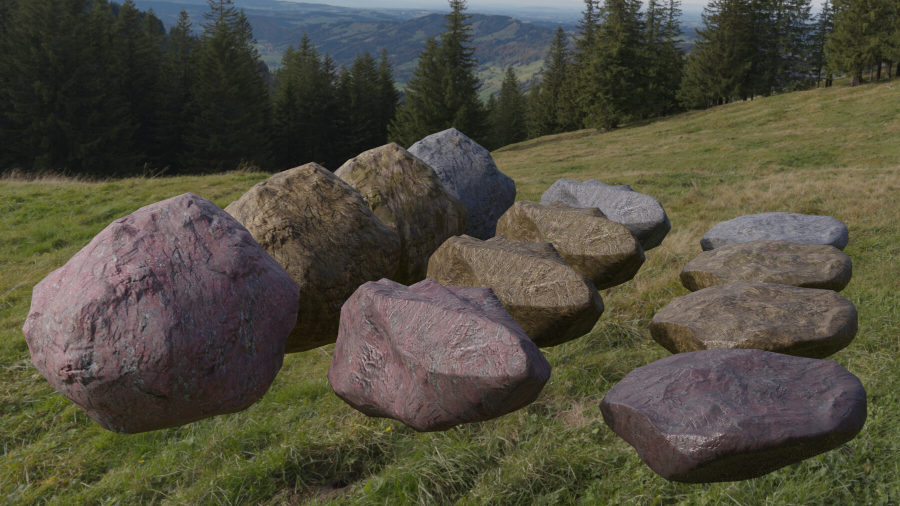 ArtStation - Stone realistic | Game Assets