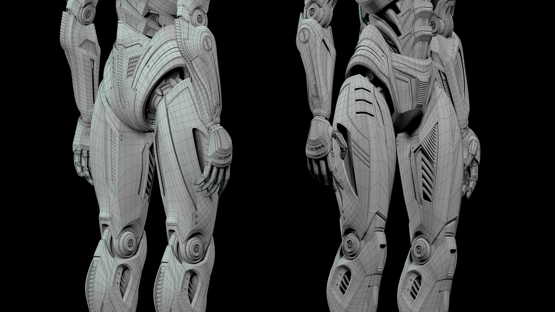 ArtStation - Robot ALIEN MECH - RIGGED - ADVANCED EDITION 3d model ...