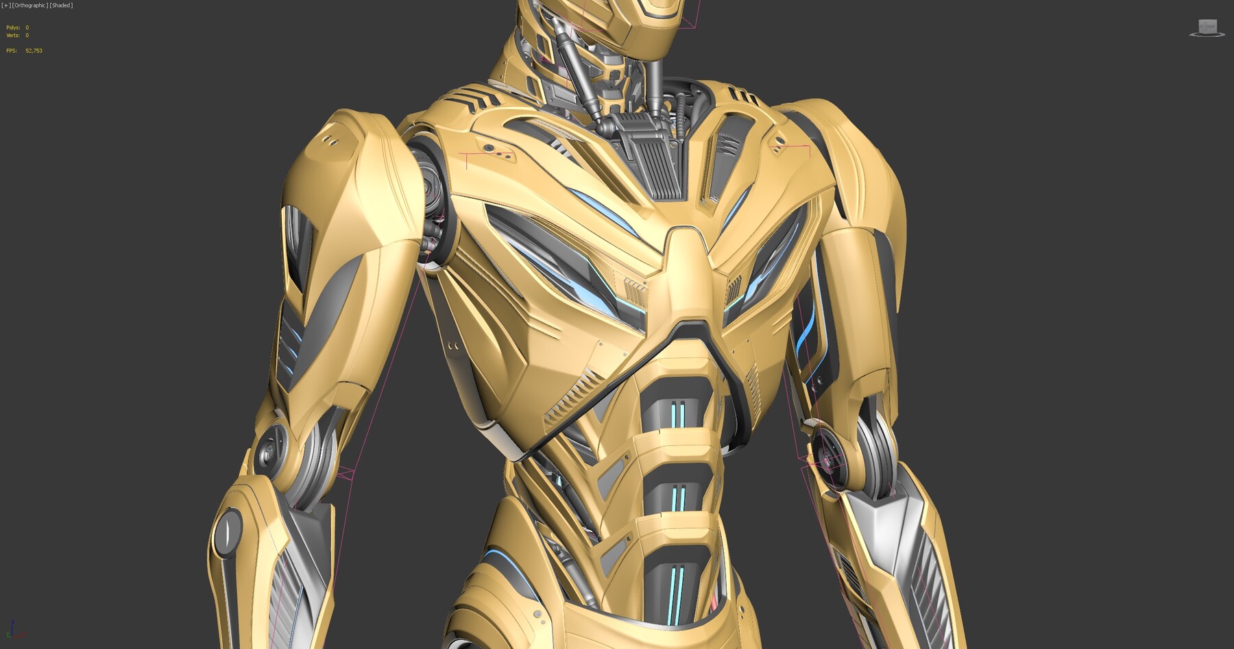 ArtStation - Robot ALIEN MECH - RIGGED - ADVANCED EDITION 3d model ...