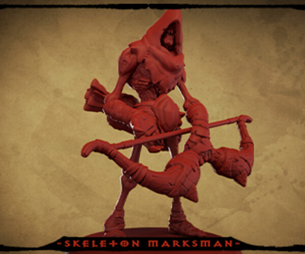 ArtStation - Skeleton Marksman | Resources
