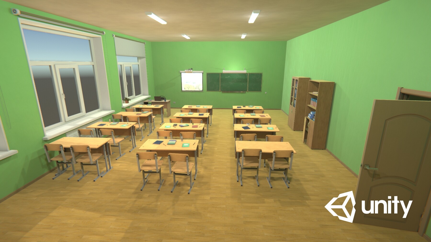 ArtStation - Classroom Props Pack | Game Assets