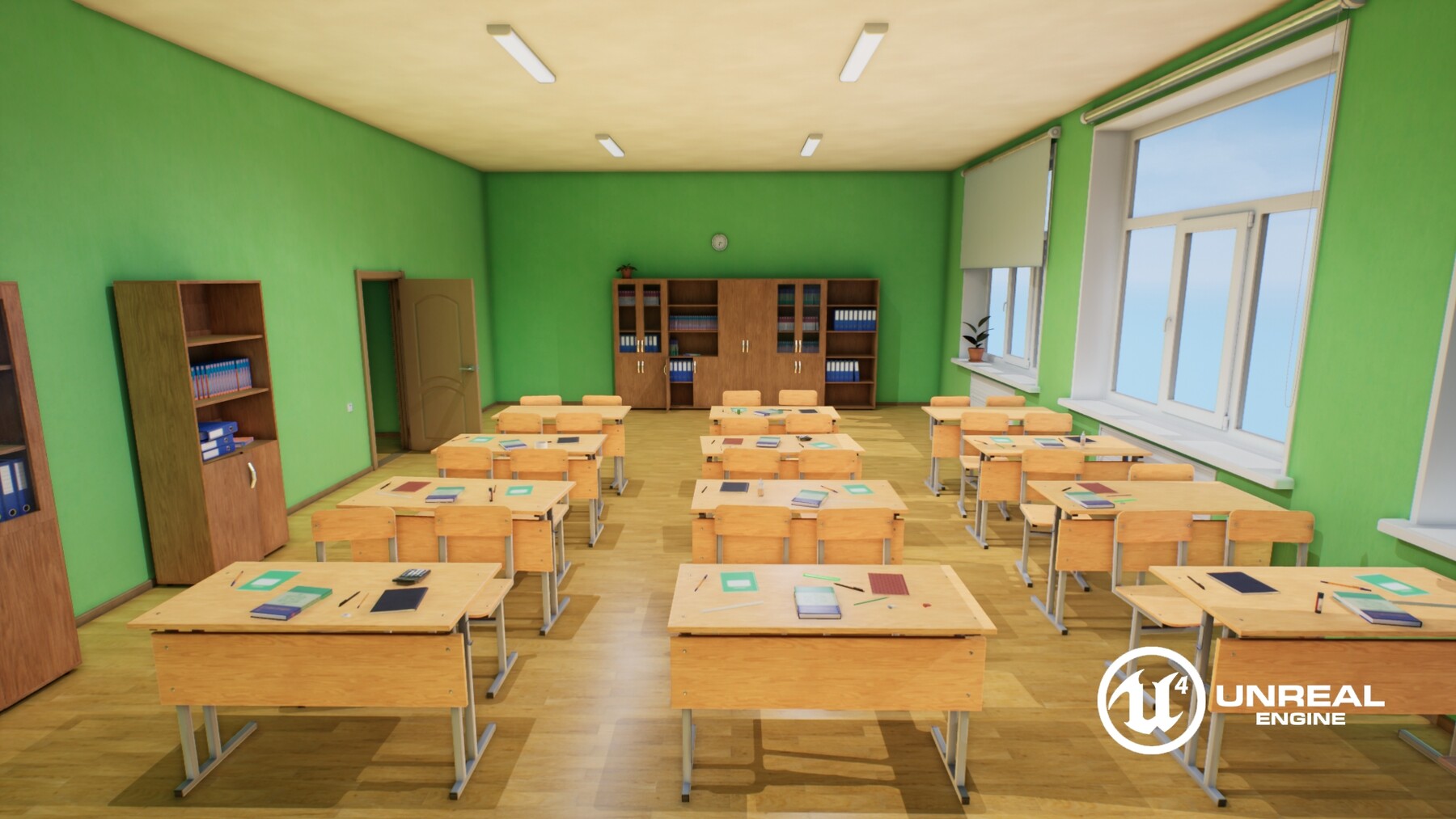 ArtStation - Classroom Props Pack | Game Assets