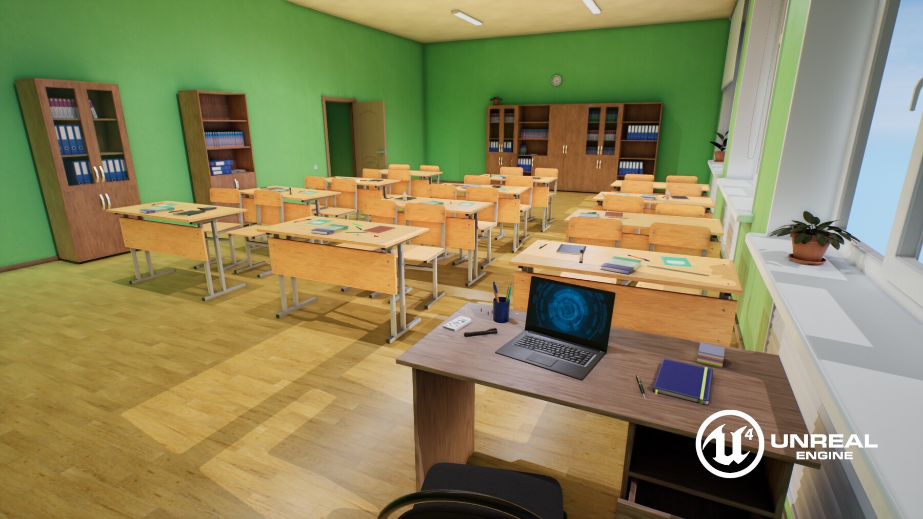 ArtStation - Classroom Props Pack | Game Assets