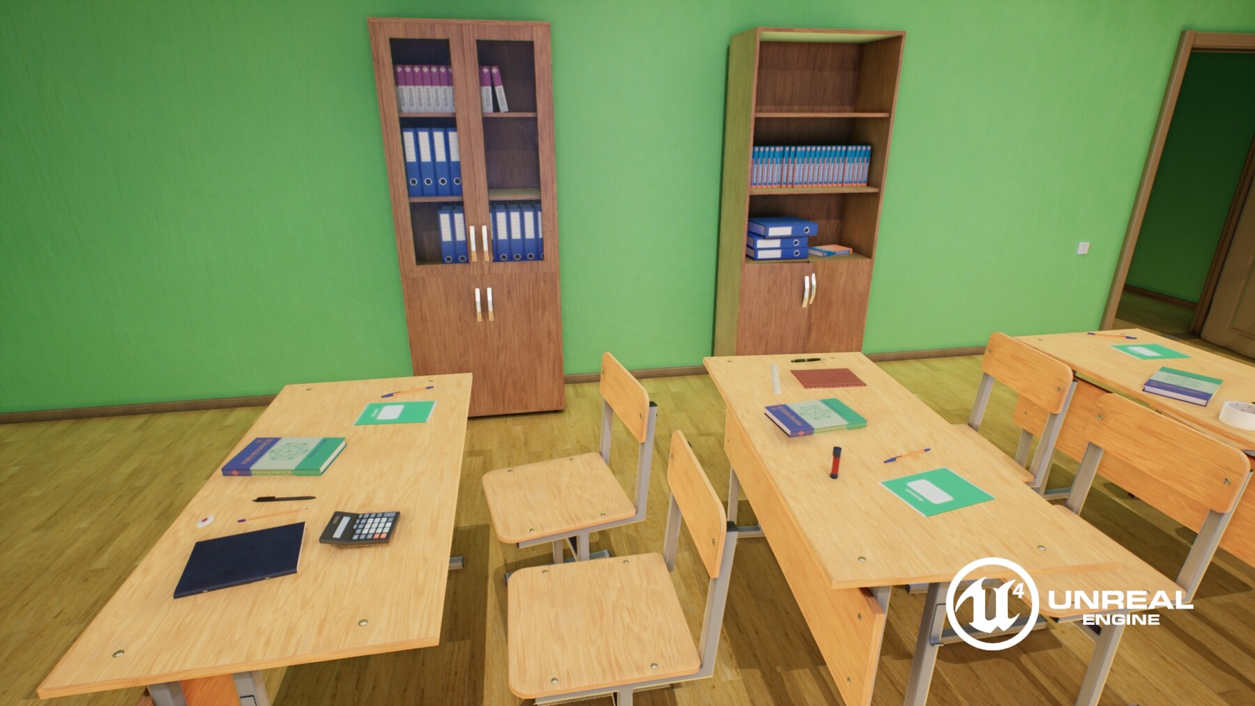 ArtStation - Classroom Props Pack | Game Assets