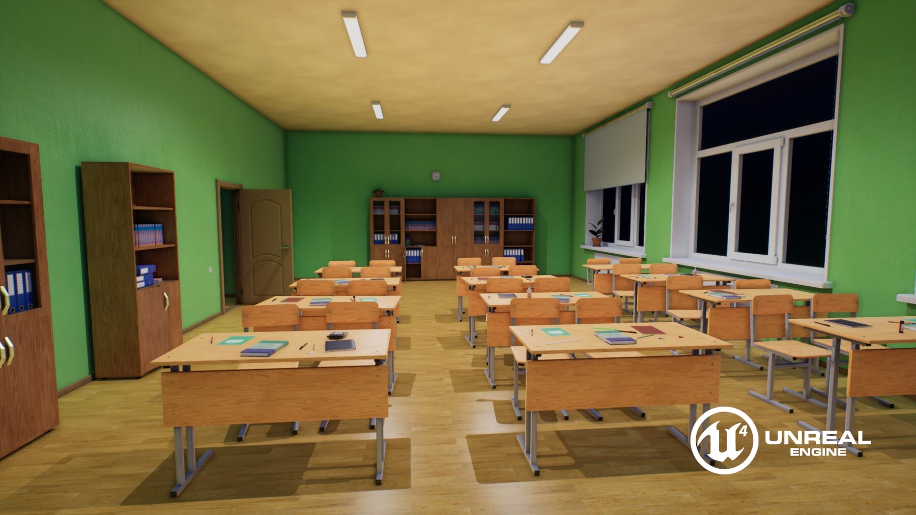 ArtStation - Classroom Props Pack | Game Assets