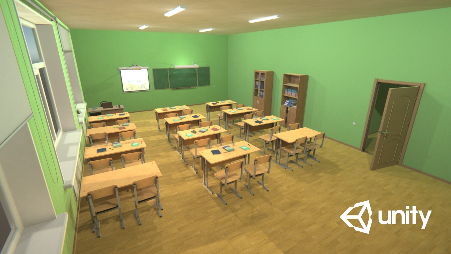 ArtStation - Classroom Props Pack | Game Assets