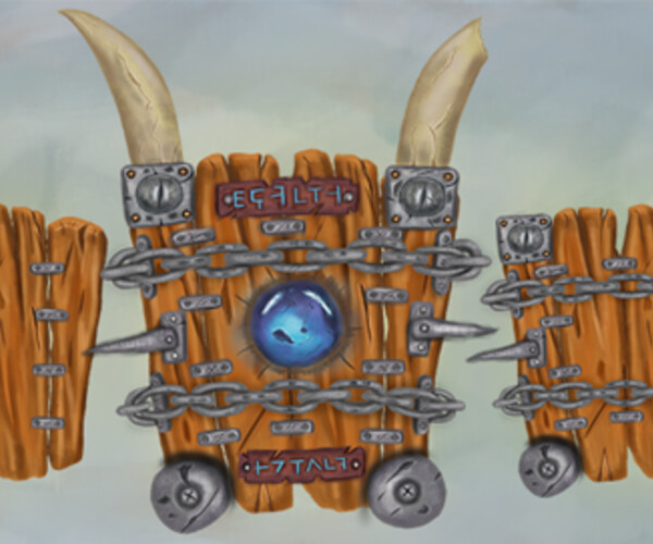 ArtStation - 2D FANTASTIC SHIELD 4K | Game Assets