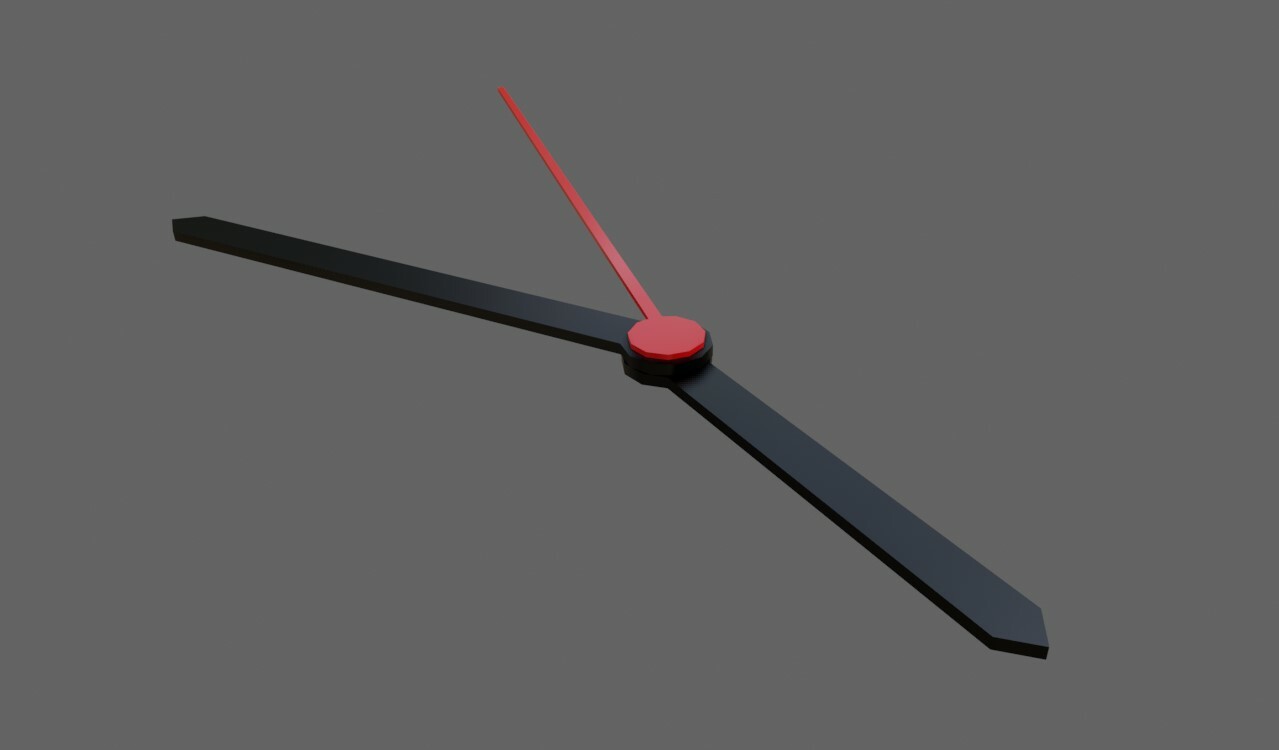 ArtStation - Wall Clock - Relogio de Parede Low-poly 3D model | Game Assets