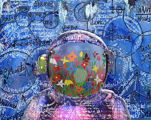 ArtStation - Cosmos Human Art Print | Artworks