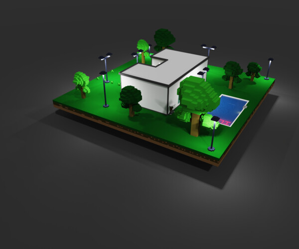 ArtStation - Modern house | Game Assets