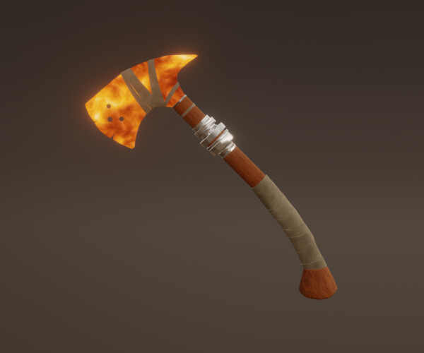 ArtStation - Fire Axe - Model 01 | Game Assets