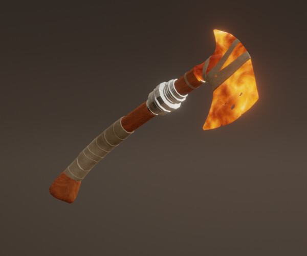 ArtStation - Fire Axe - Model 01 | Game Assets