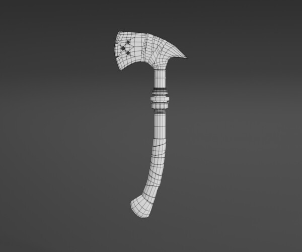 ArtStation - Ice Axe - Model 01 | Game Assets