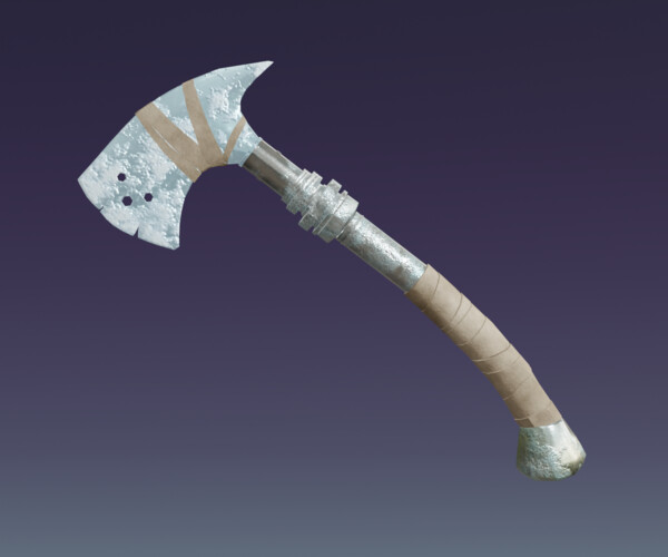 ArtStation - Ice Axe - Model 01 | Game Assets