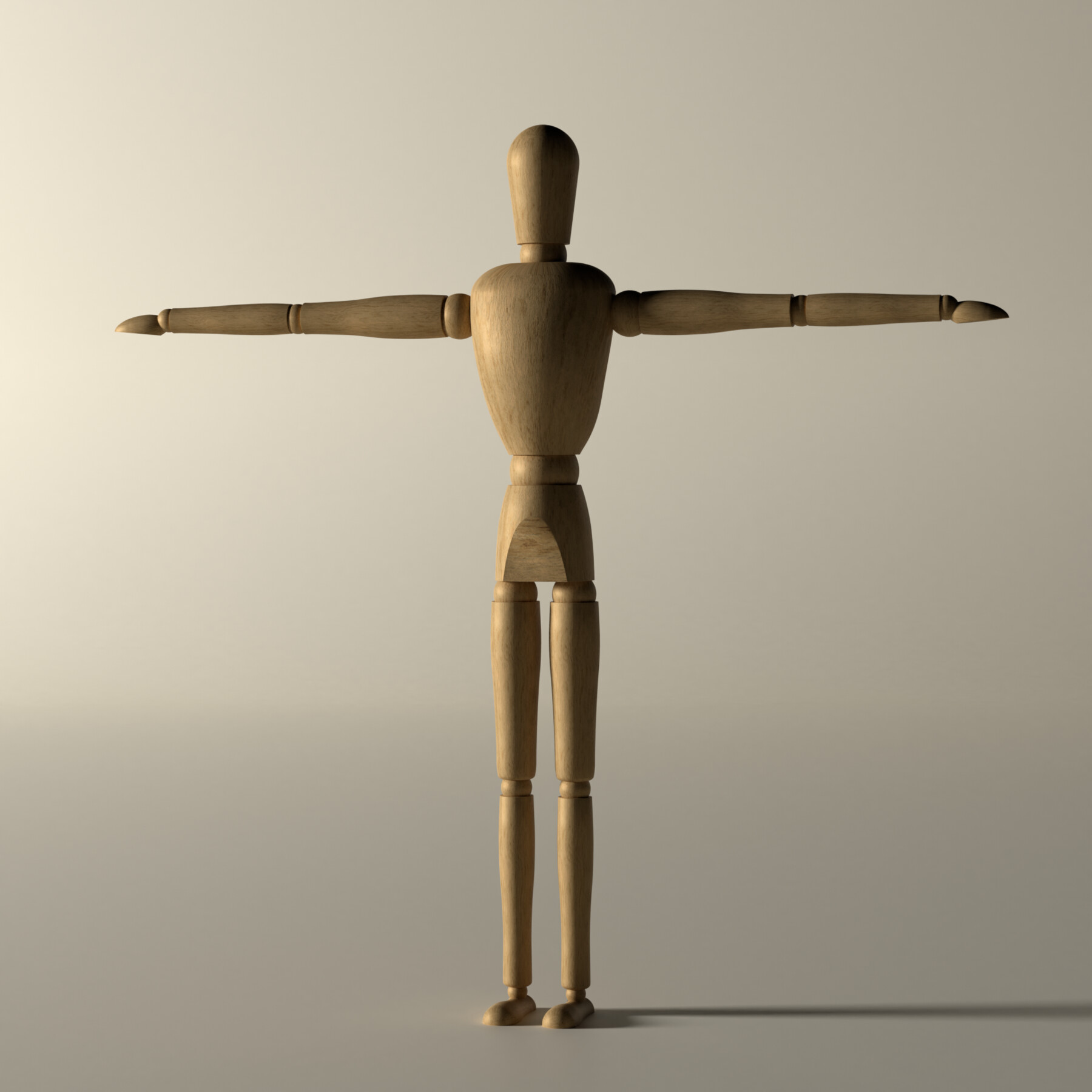 ArtStation - Wooden figure | Game Assets