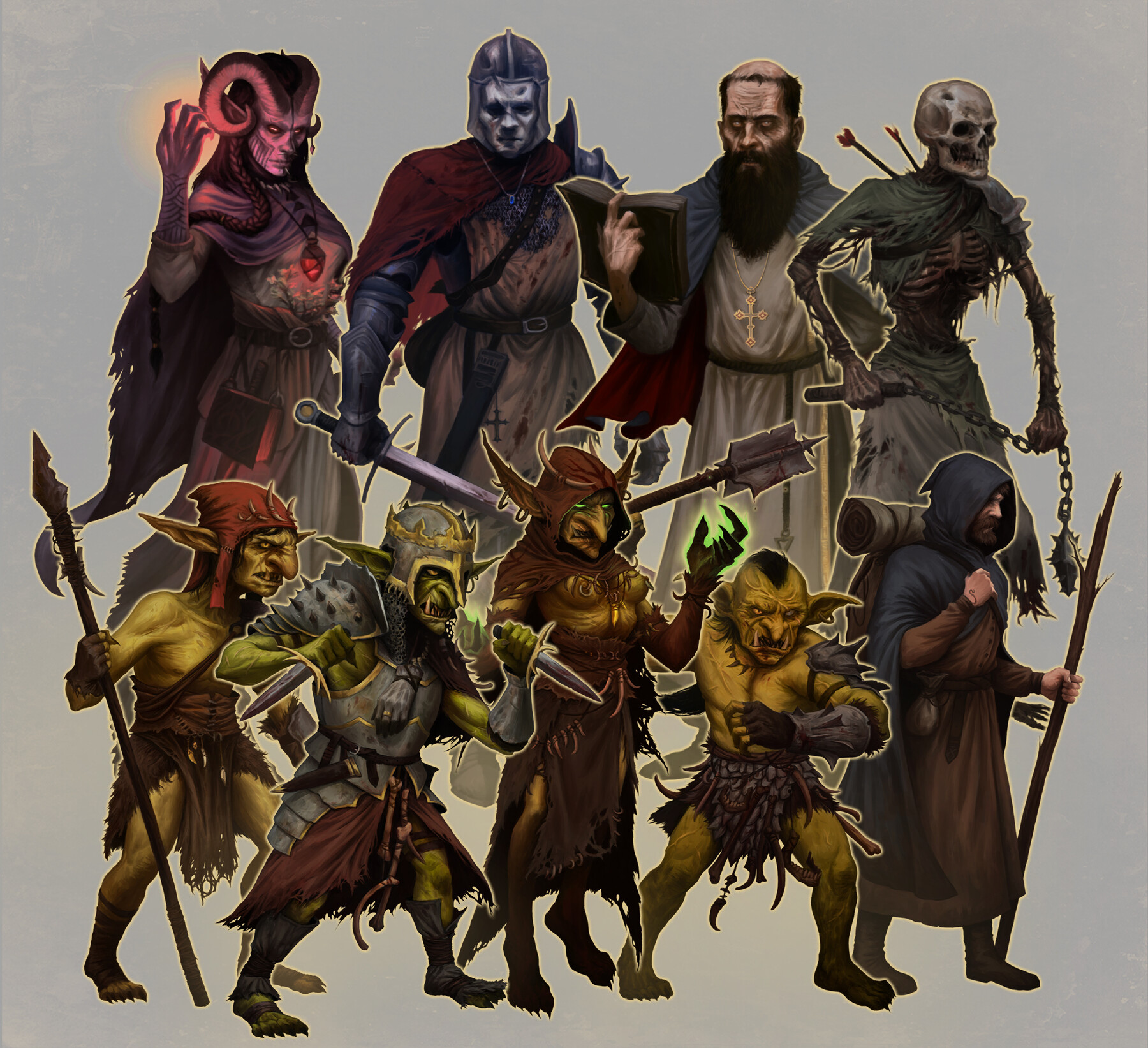 ArtStation - Bad Boys Party - 2D Character Assets | Game Assets