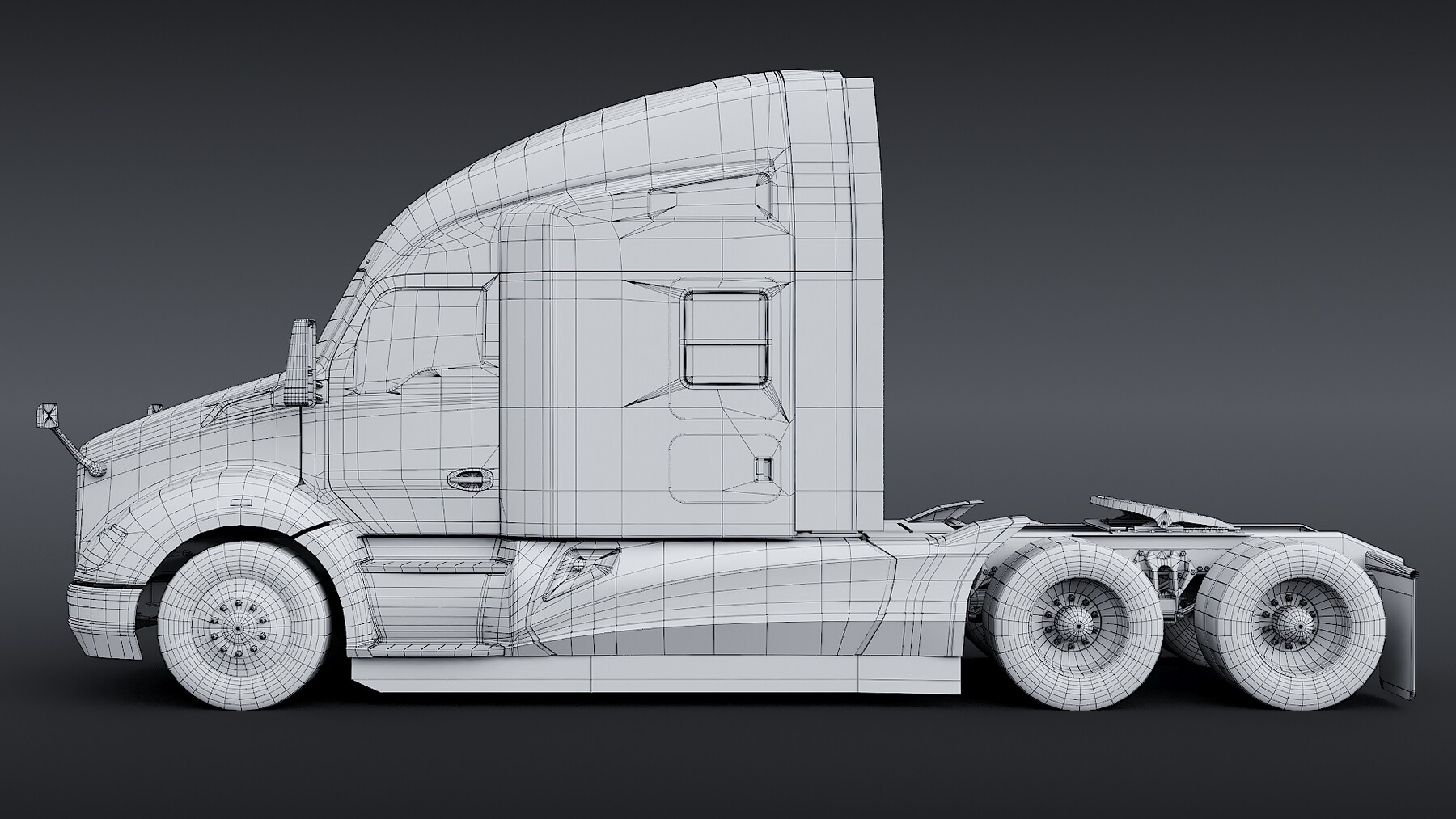 ArtStation - Kenworth T680 | Resources