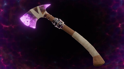ArtStation - Water Axe - Model 01 | Game Assets