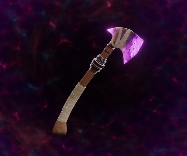 ArtStation - Shadow Axe - Model 01 | Game Assets