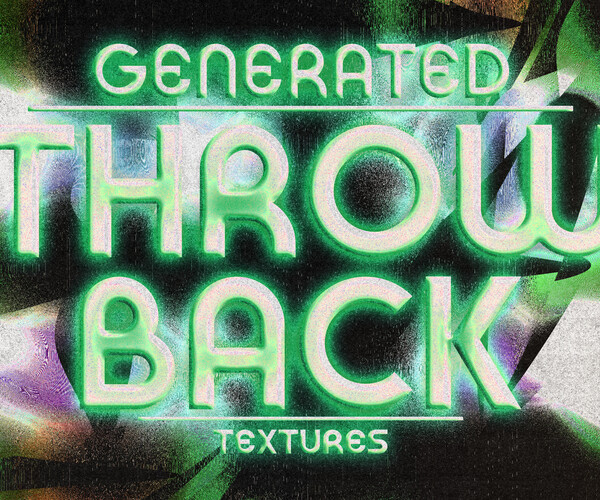 ArtStation - 100 Generated Throwback Textures | Artworks