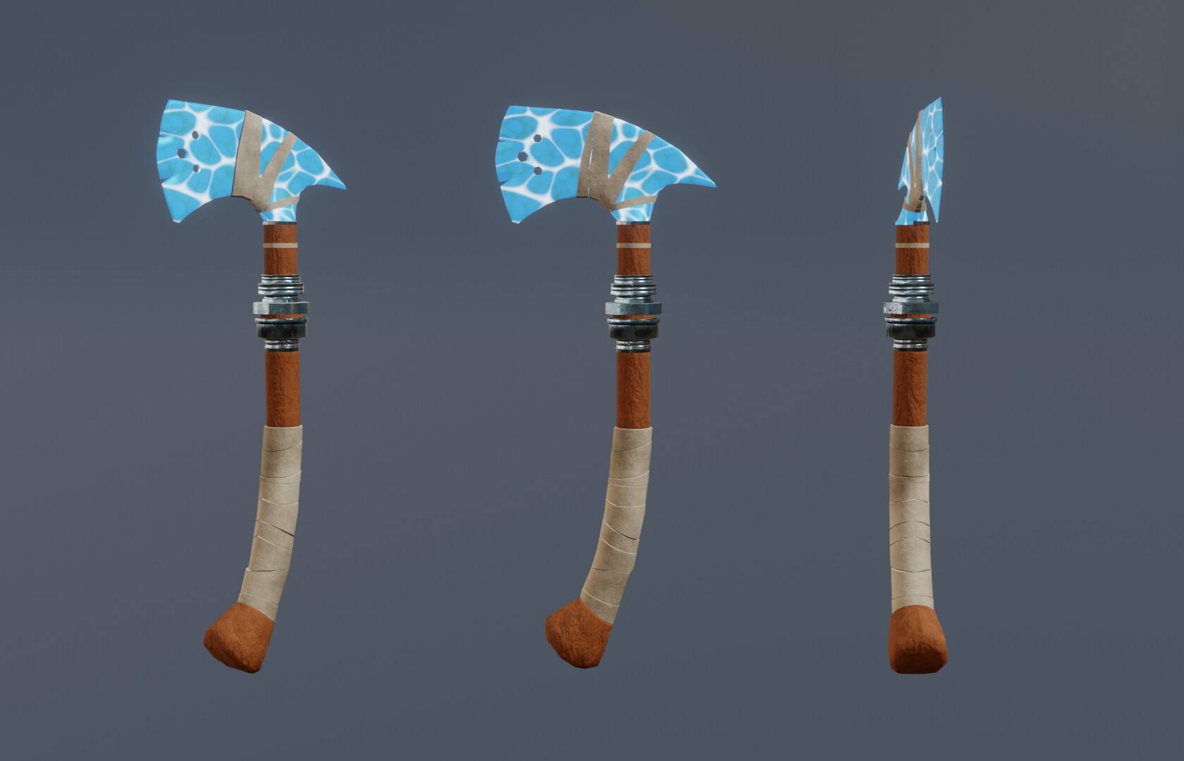 ArtStation - Water Axe - Model 01 | Game Assets