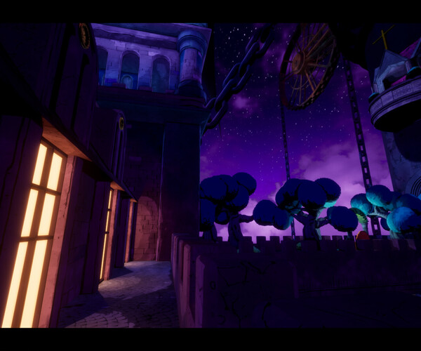 ArtStation - Stylized Castle Environment | Game Assets