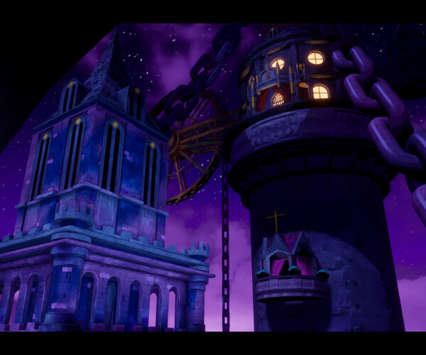 ArtStation - Stylized Castle Environment | Game Assets