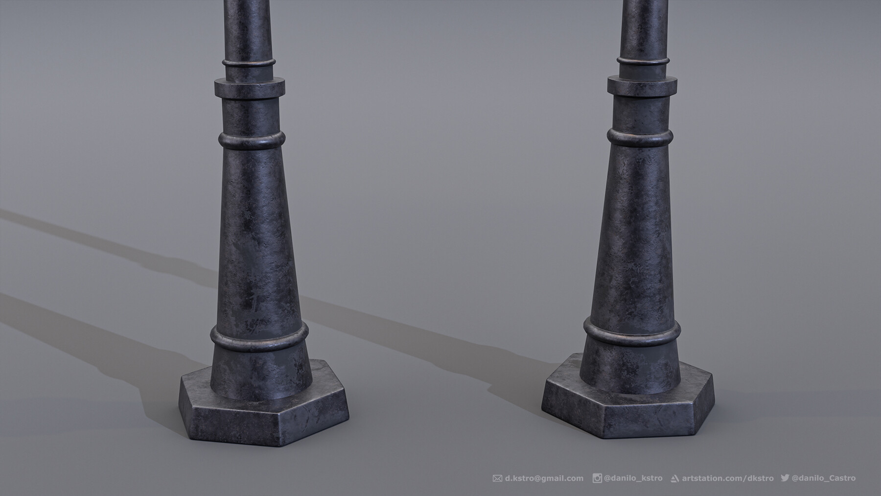 ArtStation - Classic Lamp Post | 3D model | Resources