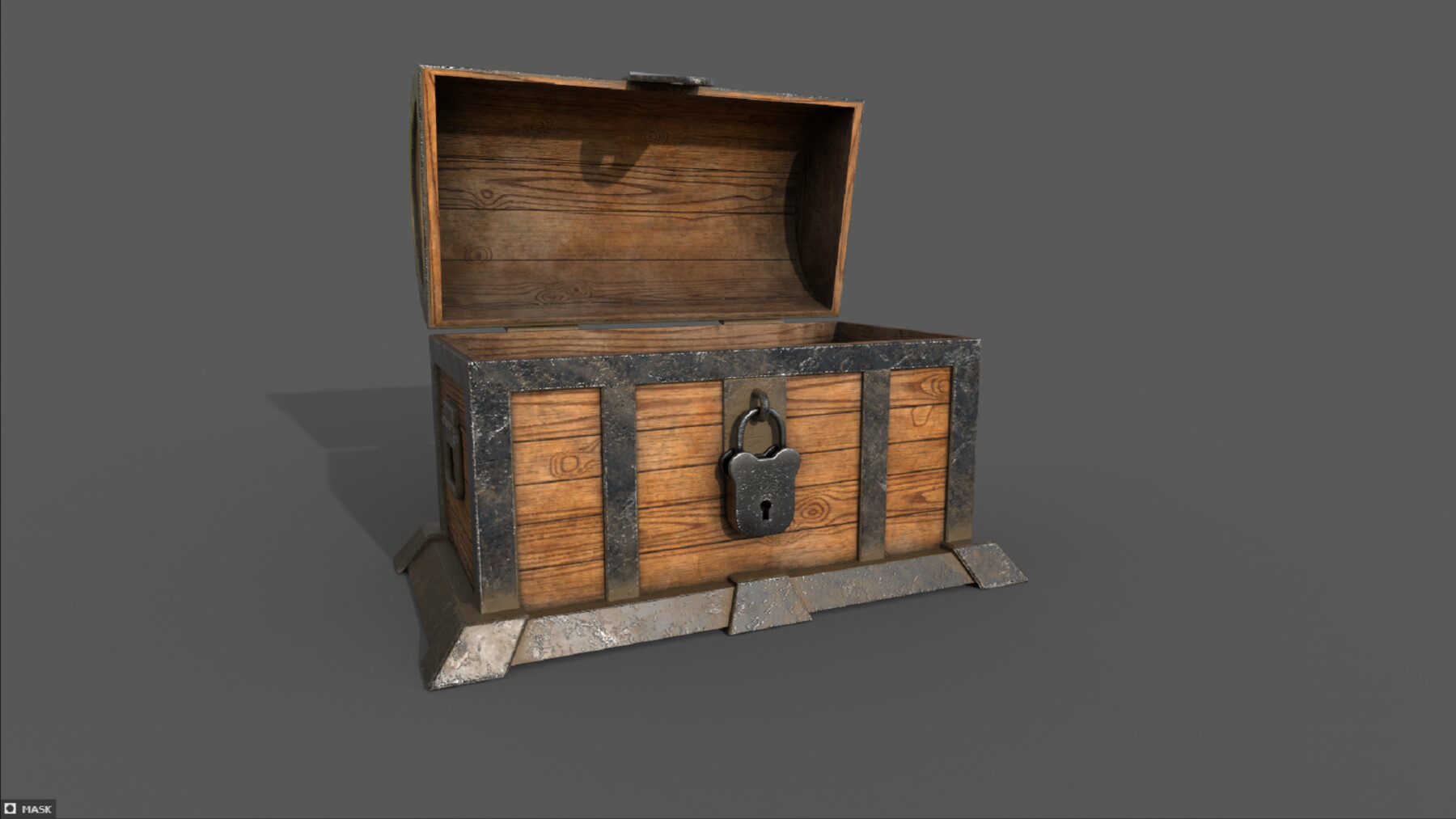 ArtStation - Chest Low-poly 3D model | Resources