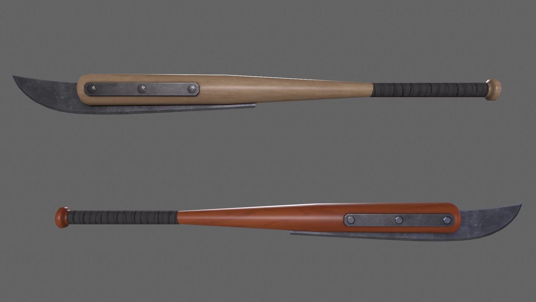 ArtStation - PBR Baseball Bat Weapon V3 | Game Assets