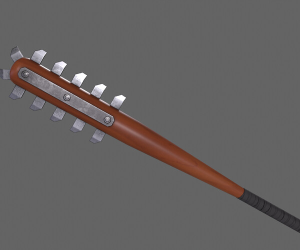 ArtStation - PBR Baseball Bat Weapon V4 | Game Assets