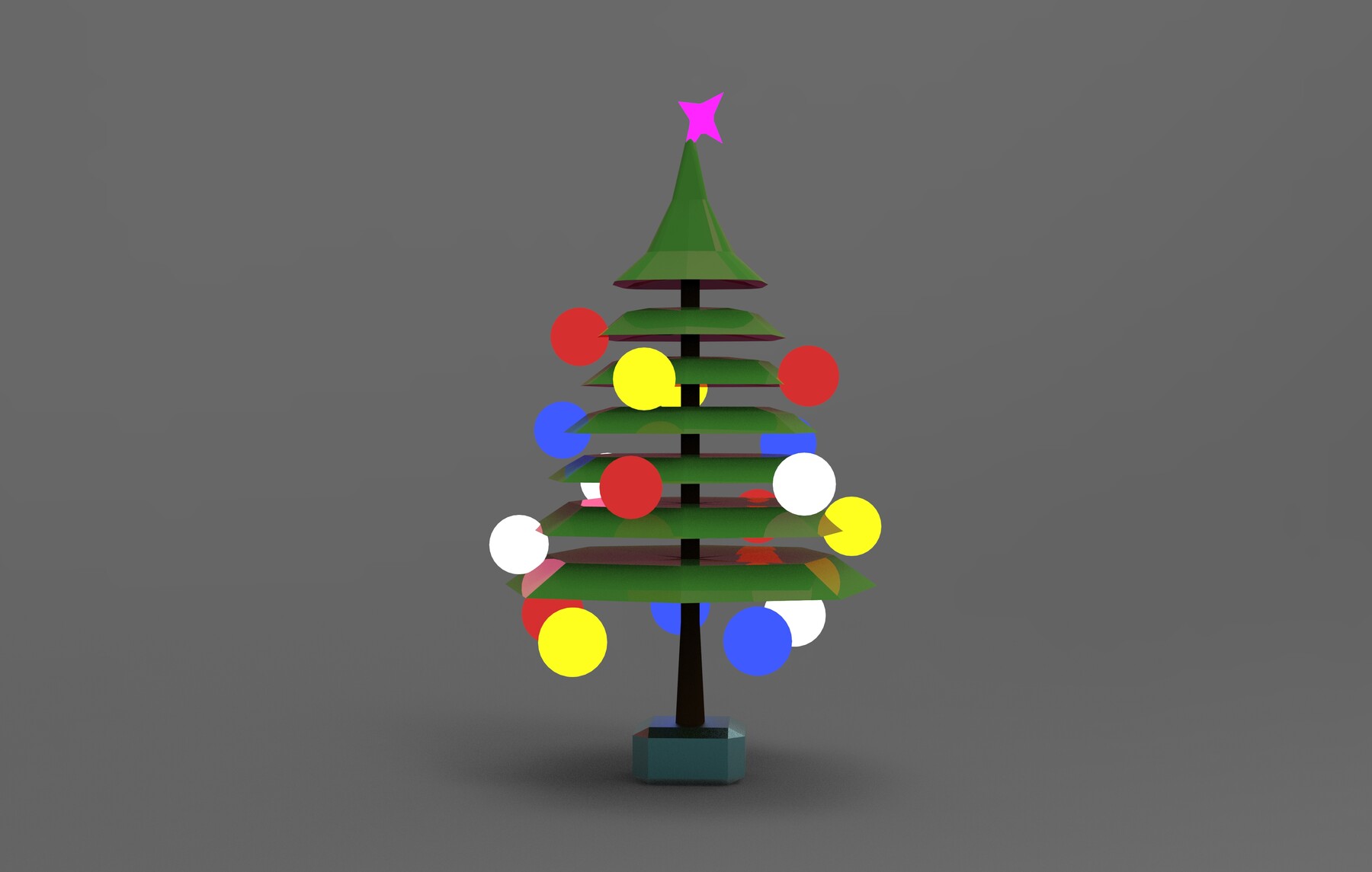 ArtStation - Cute Christmas tree | Game Assets