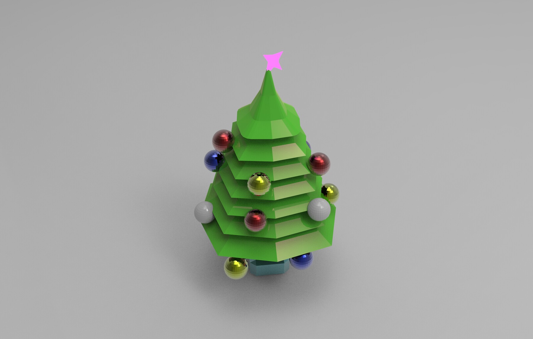 ArtStation - Cute Christmas tree | Game Assets