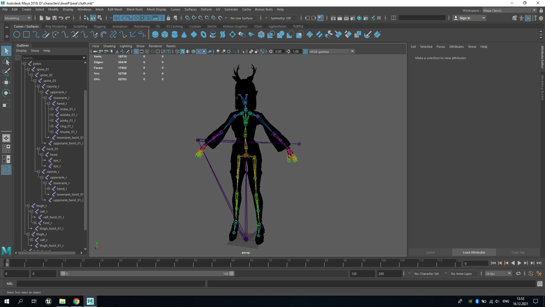 ArtStation - Christmas Elf Girl - Game Ready Low-poly 3D model | Game ...
