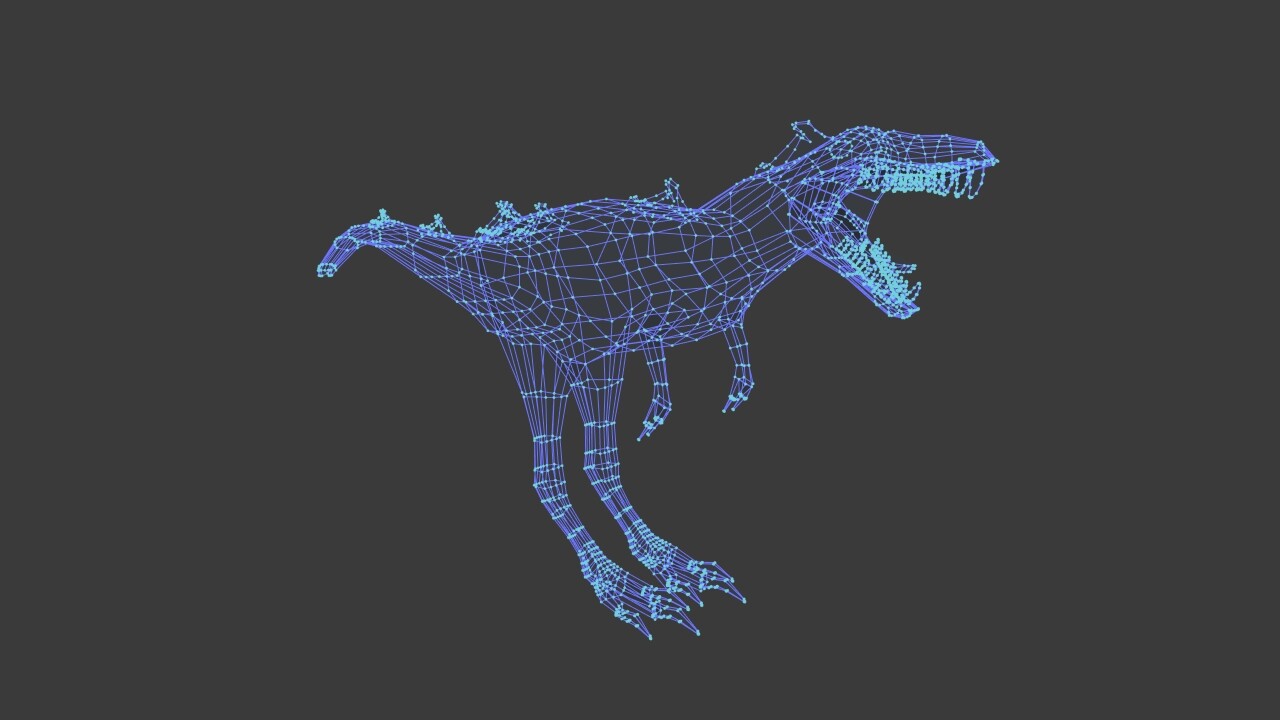 ArtStation - Animated Dinosaur | Game Assets