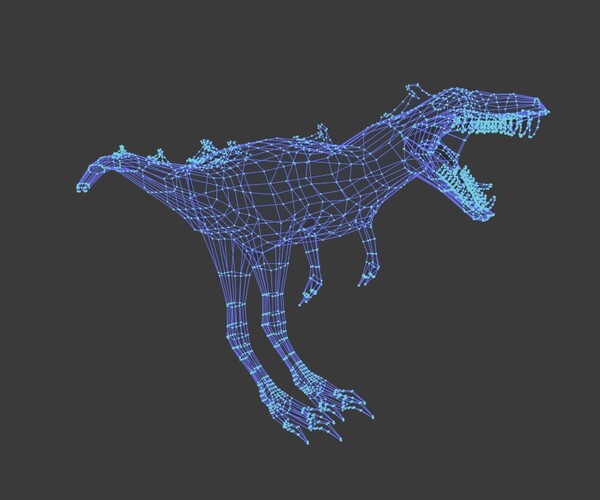 ArtStation - Animated Dinosaur | Game Assets