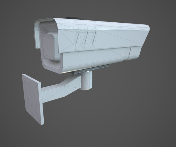 ArtStation - Security Camera - Low Poly - 3D Asset | Game Assets