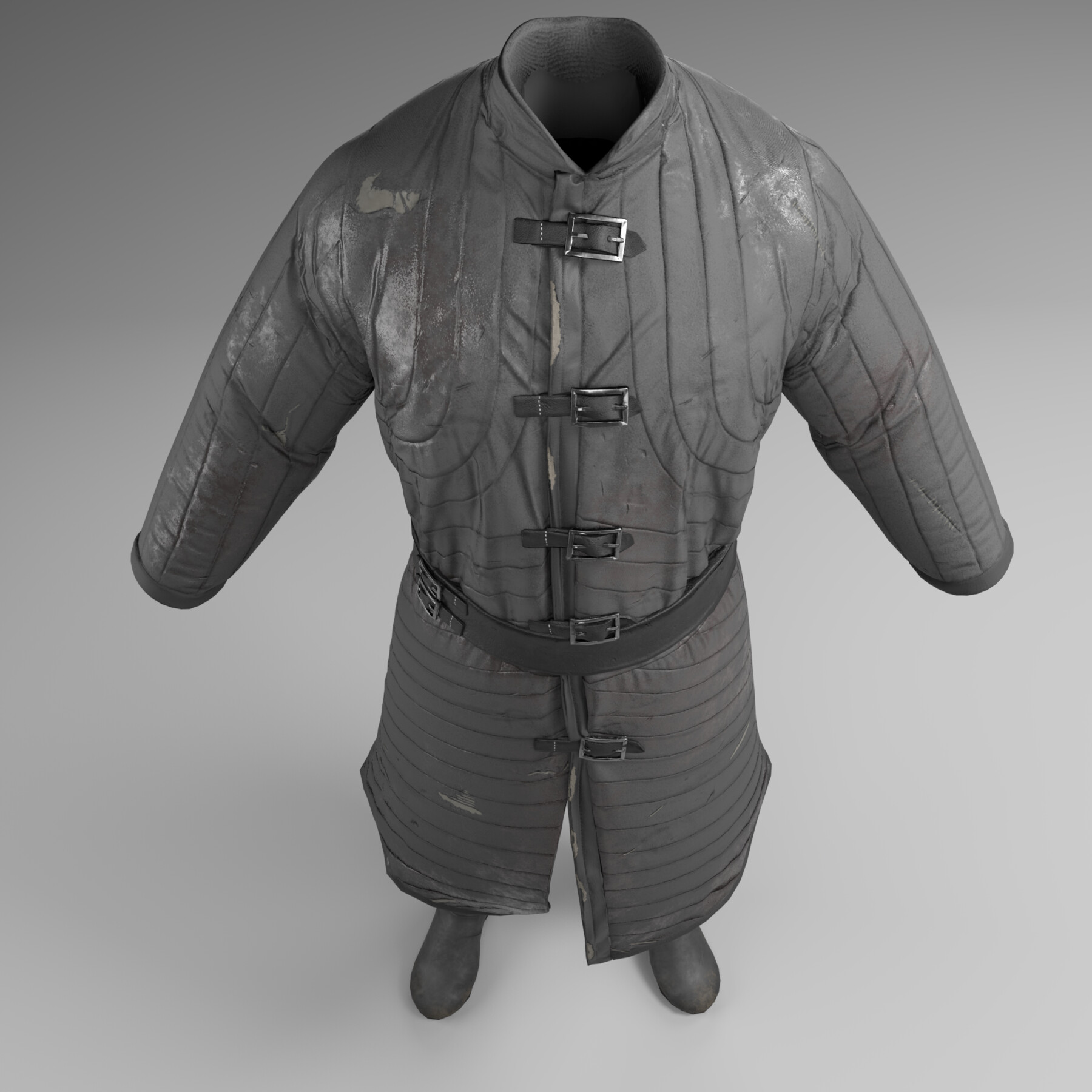 ArtStation - Gambeson Armour | Game Assets