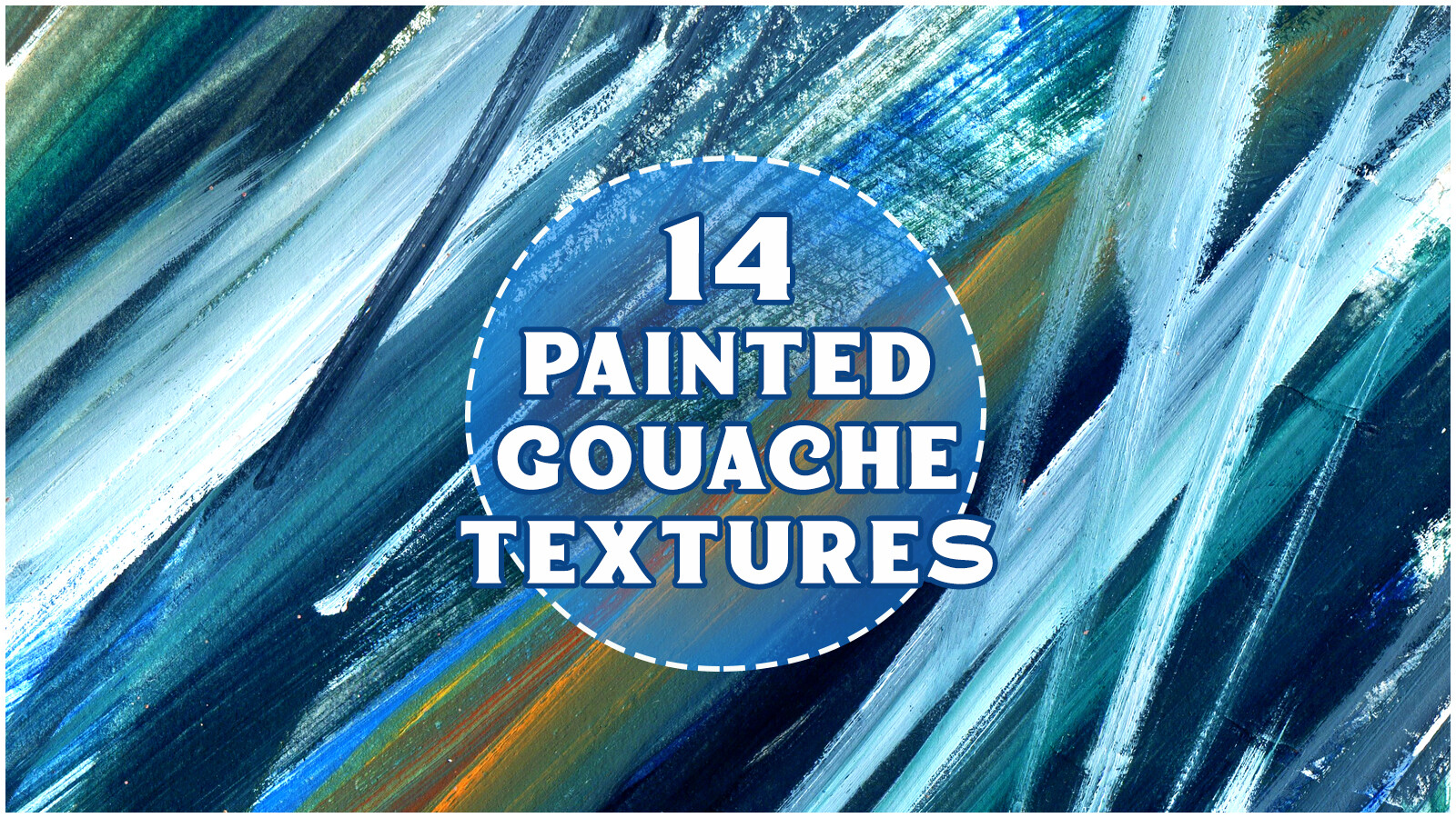 ArtStation - 14 Painted Gouache Textures | Artworks
