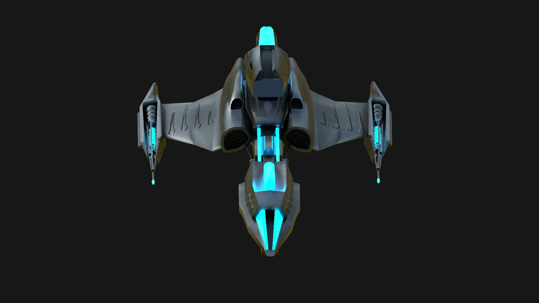 ArtStation - Alien Ship 3d Model | Game Assets