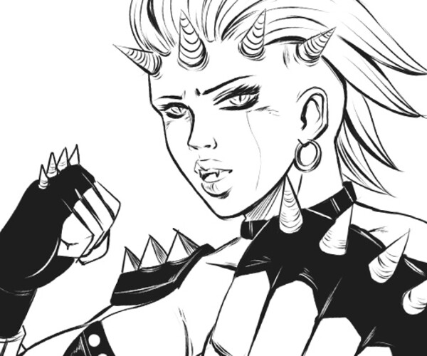 ArtStation - Devil Fighter | Artworks