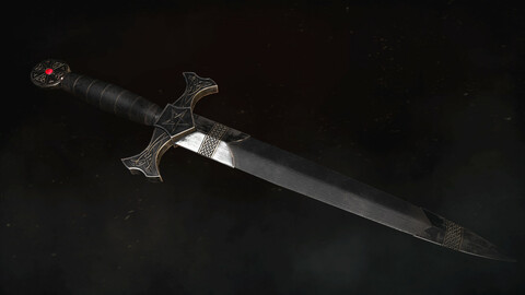 ArtStation - Medieval Dagger | Game Assets