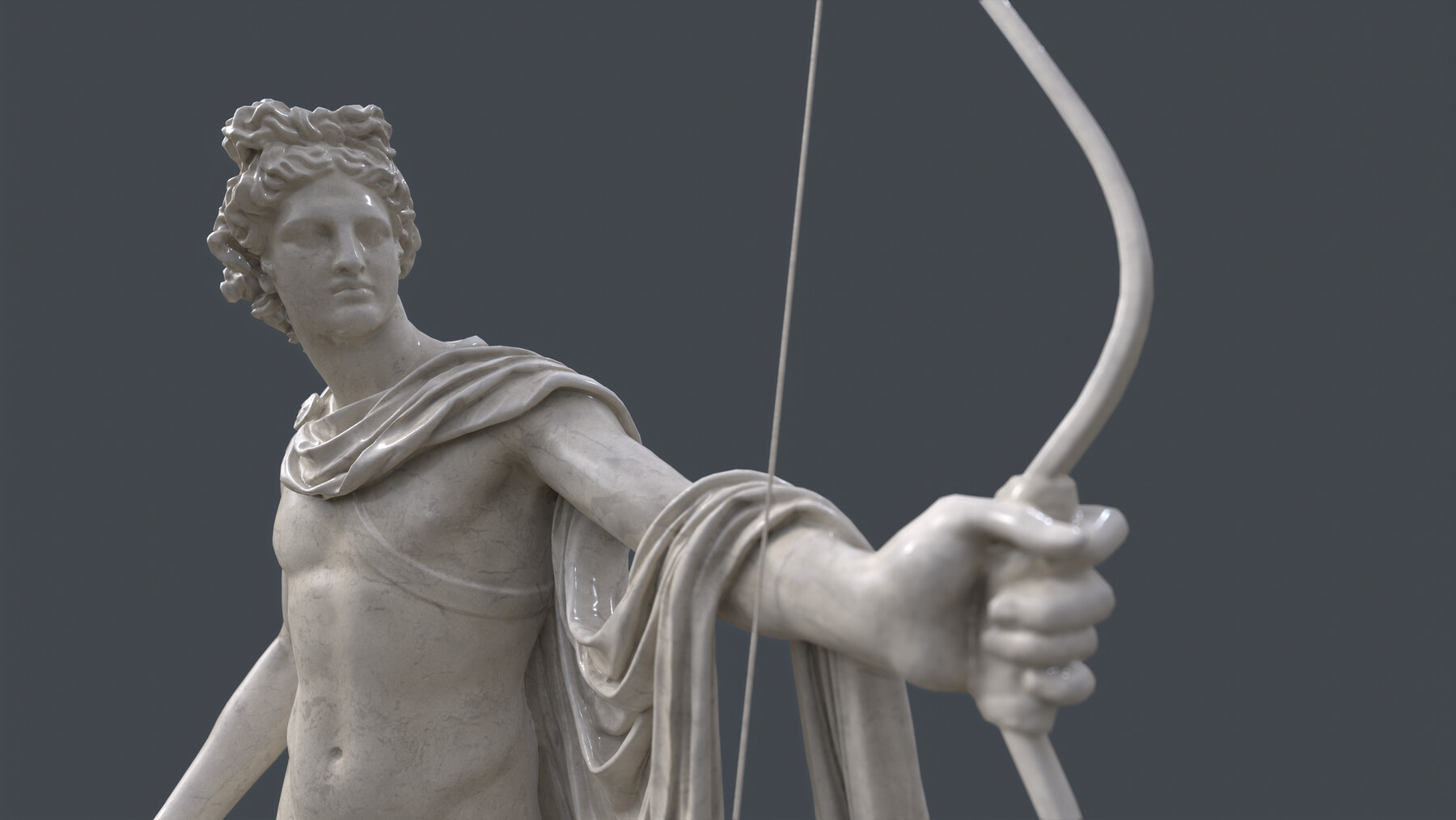ArtStation - Apollo Statue - Low Poly 3D Asset | Game Assets