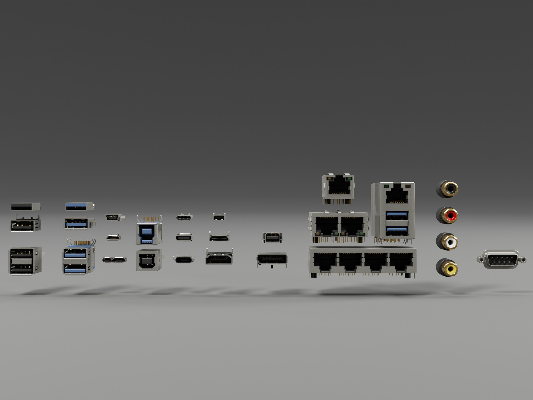ArtStation - Ports for Electronics | Resources