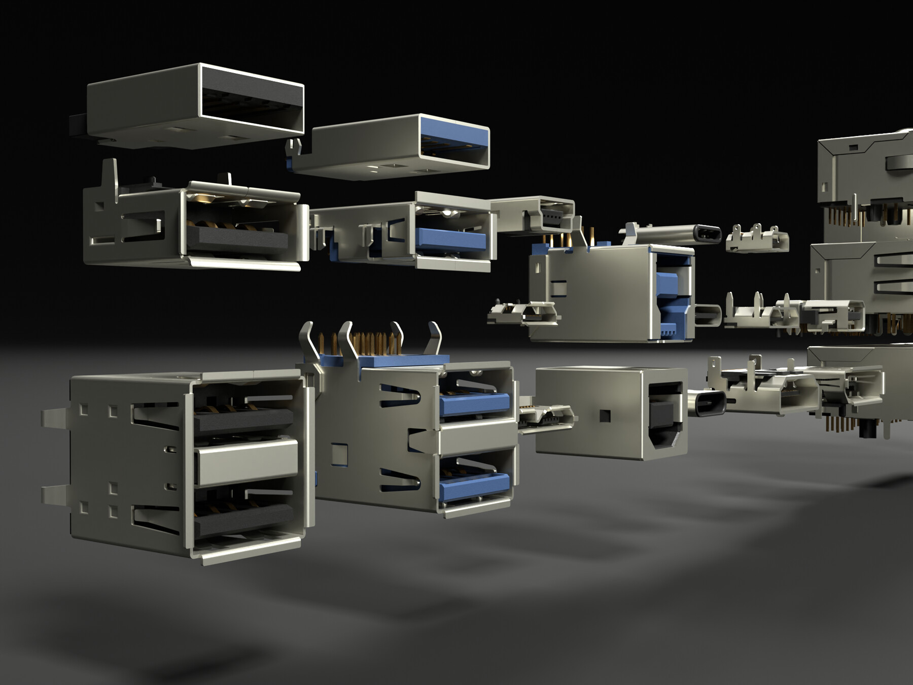 ArtStation - Ports for Electronics | Resources