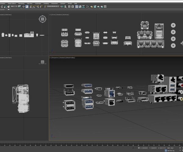 ArtStation - Ports for Electronics | Resources
