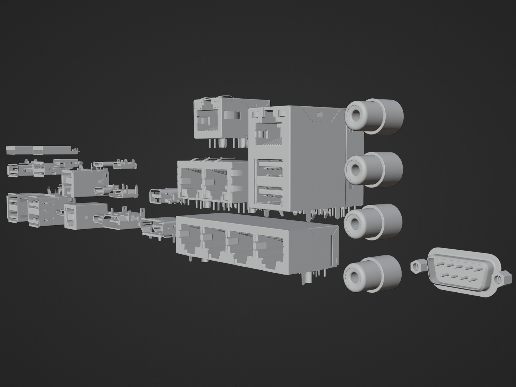 ArtStation - Ports for Electronics | Resources