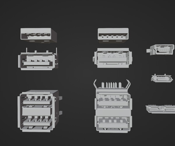 ArtStation - Ports for Electronics | Resources