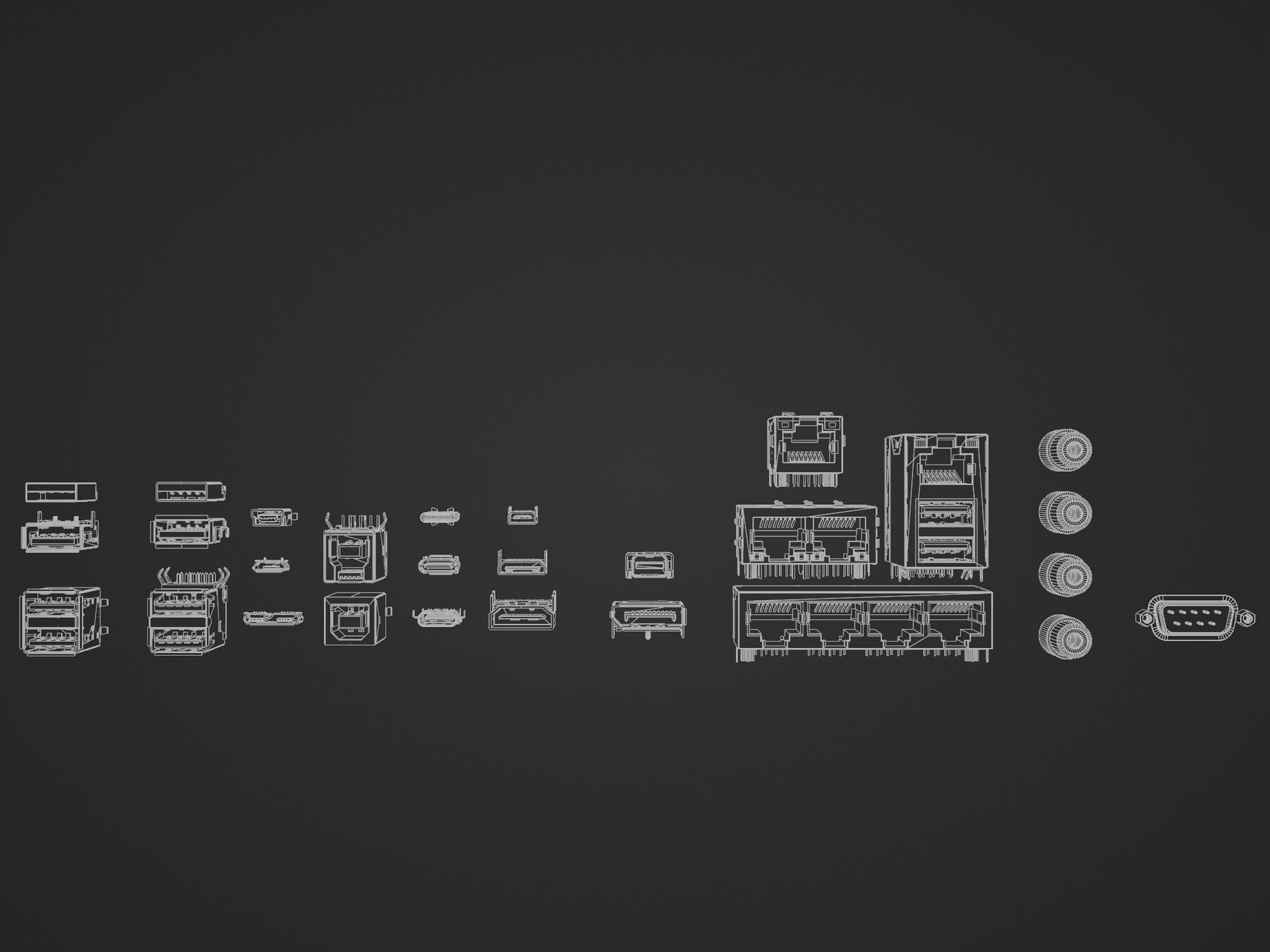 ArtStation - Ports for Electronics | Resources